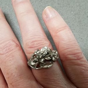 Avon Jewelry | Sterling Silver Synthetic Ruby Ring | Poshmark